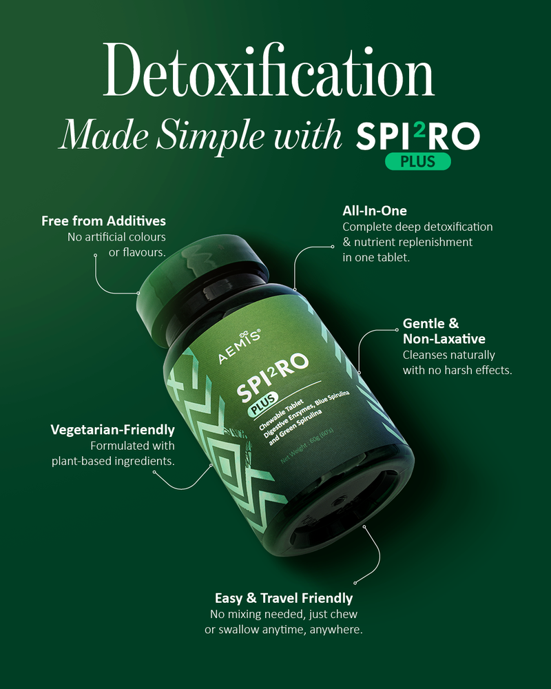 SPIRO Plus: Dual Spirulina Deep Detoxification - Singapore Official – SPIRO+